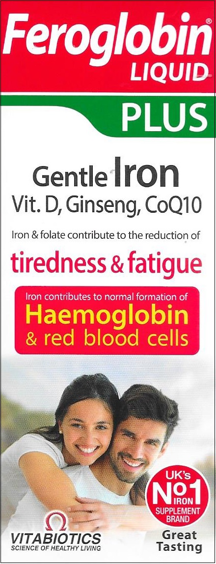 VITABIOTICS Feroglobin Plus Liquid 200ml - PharmaPoli.com