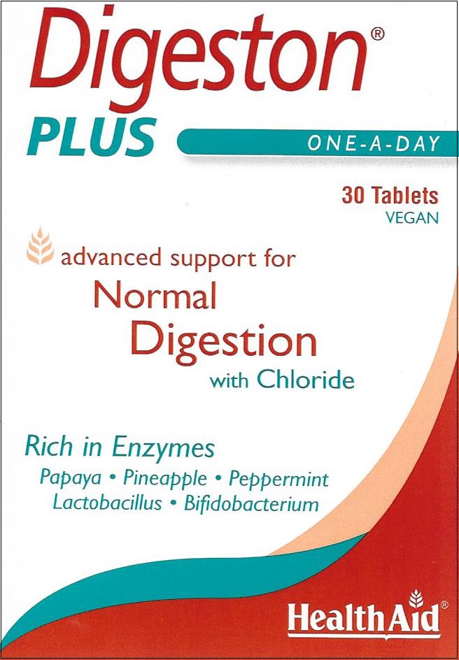 HEALTH AID Digeston Plus One - A - Day 30tabs - PharmaPoli.com