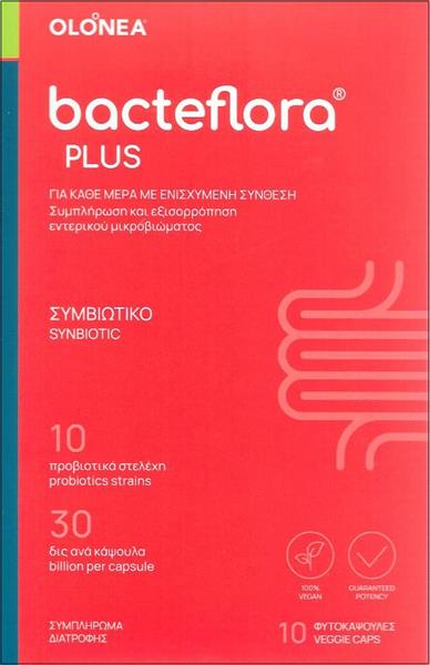HOLISTIC MED BacteFlora Plus 10caps - PharmaPoli.com
