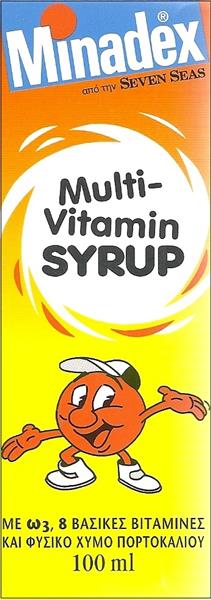 SEVEN SEAS Minadex Multi-Vitamin Syrup 100ml - PharmaPoli.com