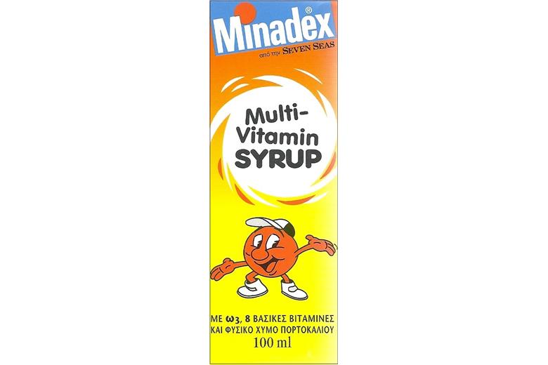 SEVEN SEAS Minadex Multi-Vitamin Syrup 100ml - PharmaPoli.com