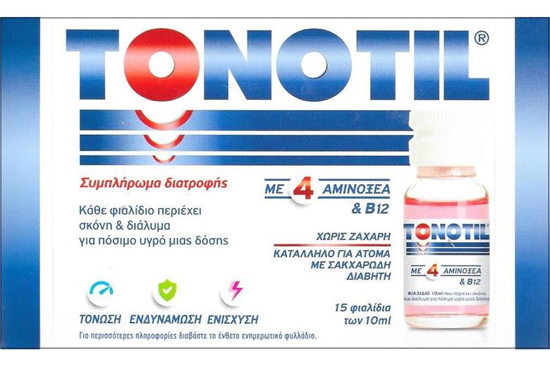 ΒΙΑΝΕΞ TONOTIL ampoules 15x10ml - PharmaPoli.com