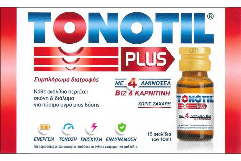 ΒΙΑΝΕΞ TONOTIL Plus ampoules 15x10ml - PharmaPoli.com